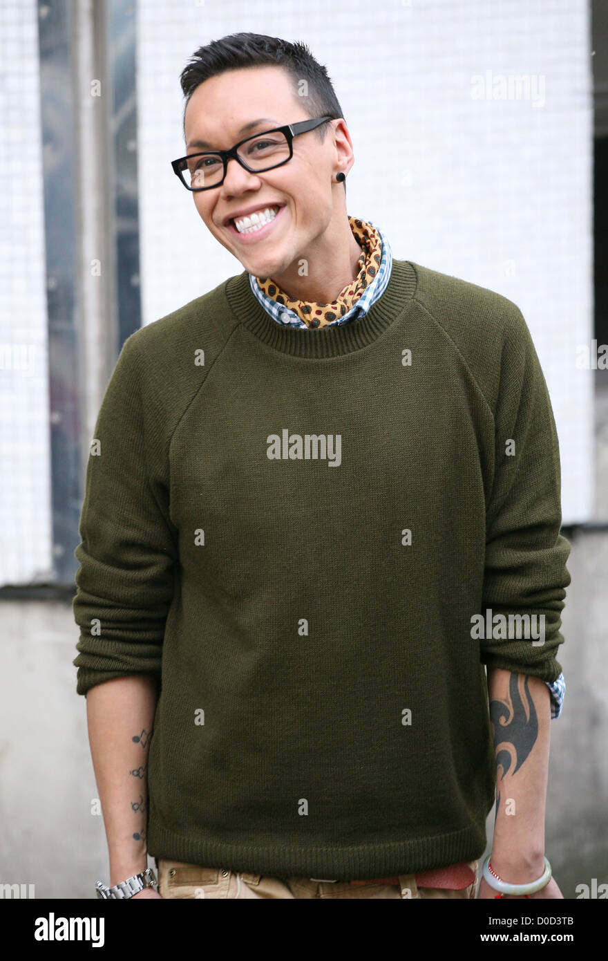 Gok Wan outside the ITV studios London, England Stock Photo - Alamy