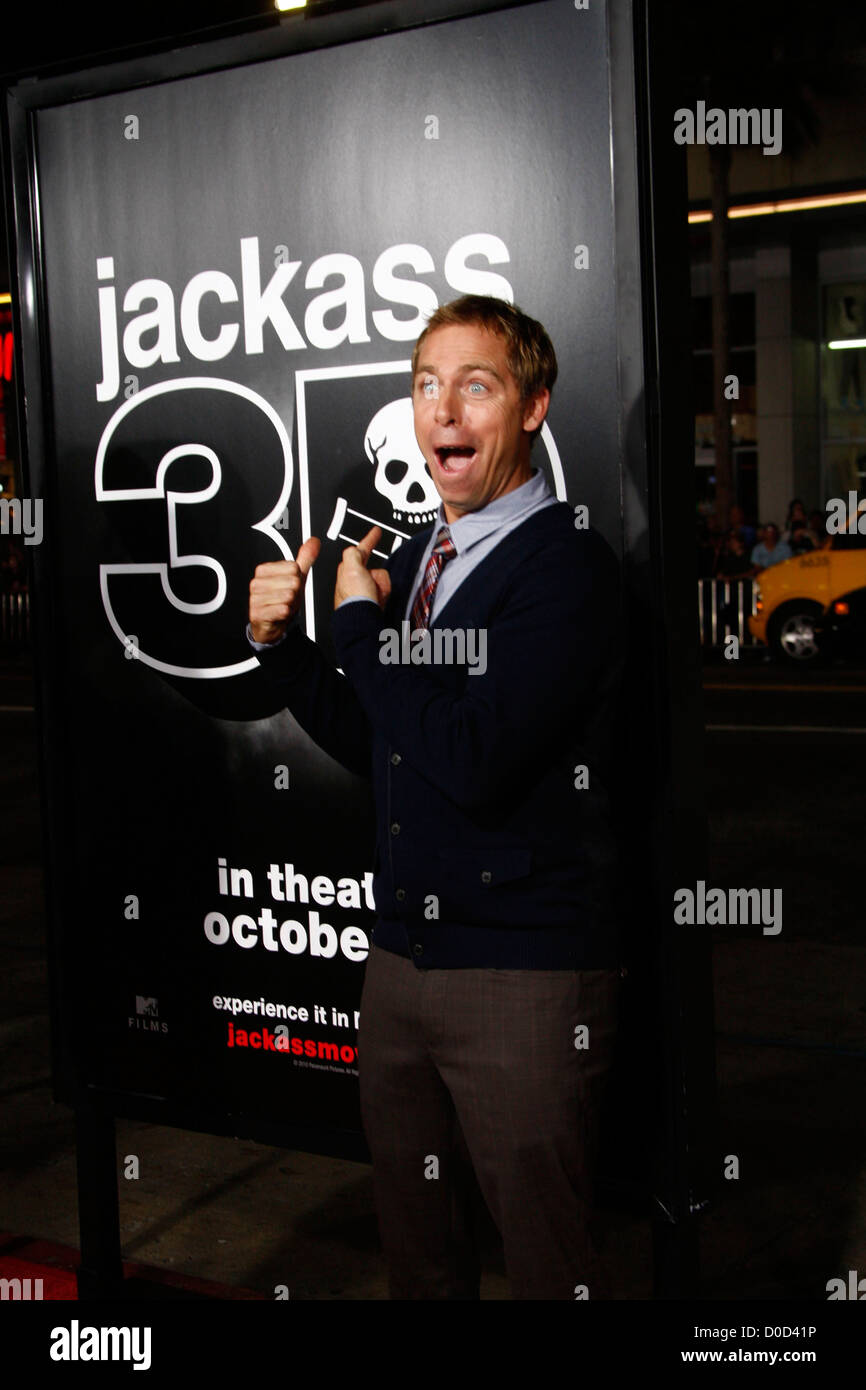 Dave England Los Angeles Premiere of 'Jackass 3D' at the Grauman's ...