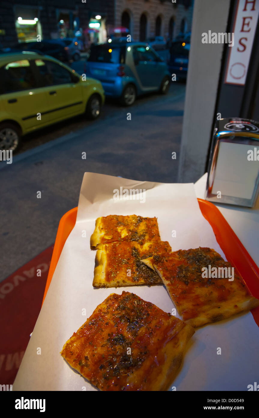 Pizza al taglio rome hi-res stock photography and images - Alamy