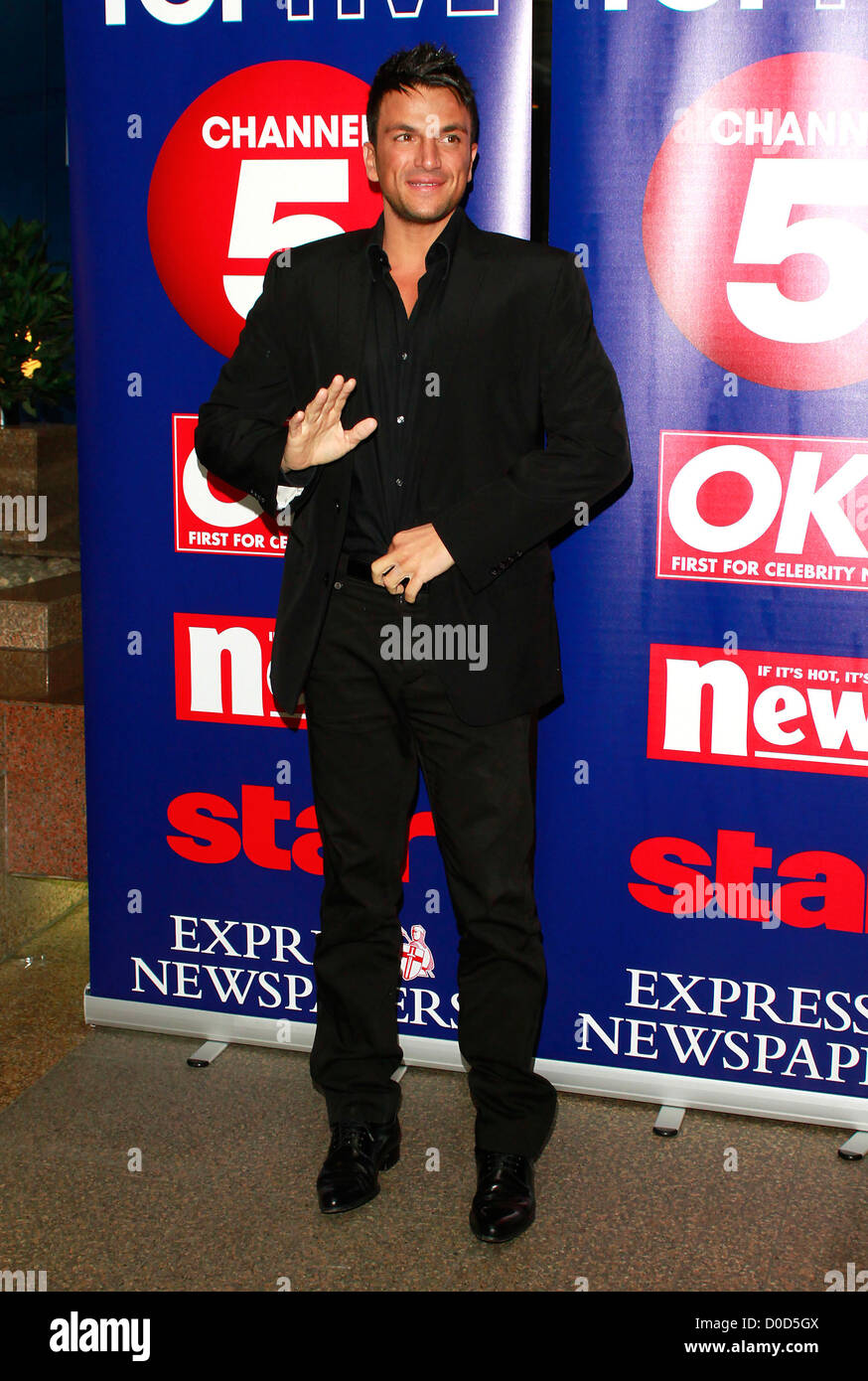 Peter Andre Dinner to celebrate Northern & Shell's recent purchase of ...