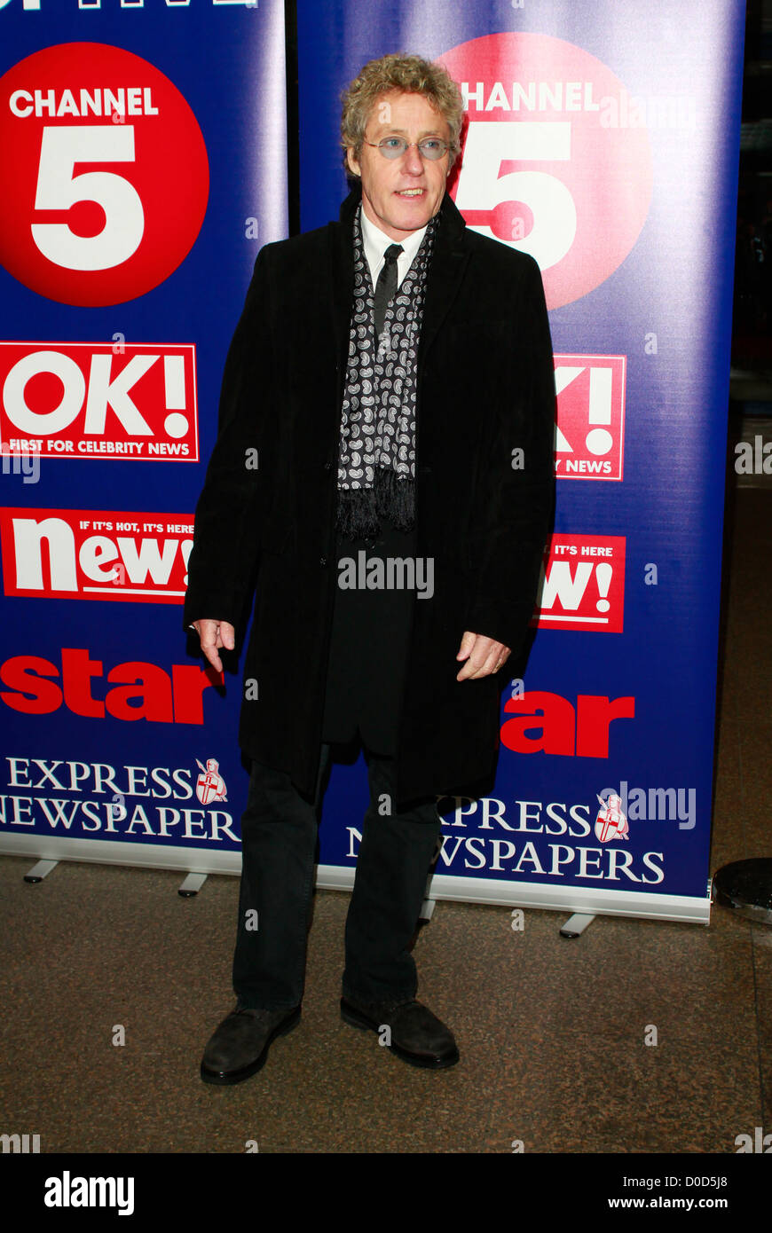 Roger Daltrey Dinner to celebrate Northern & Shell's recent purchase of ...