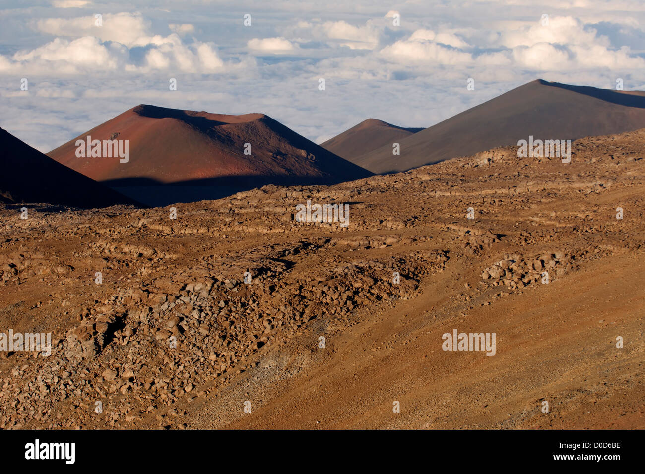 Volcanic Strata and Cinder Cones at the Summit Region of Mauna Kea ...