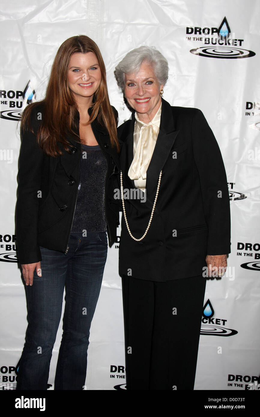 Heather Tom and Lee Meriwether The Drop in the Bucket 'Cause on the ...