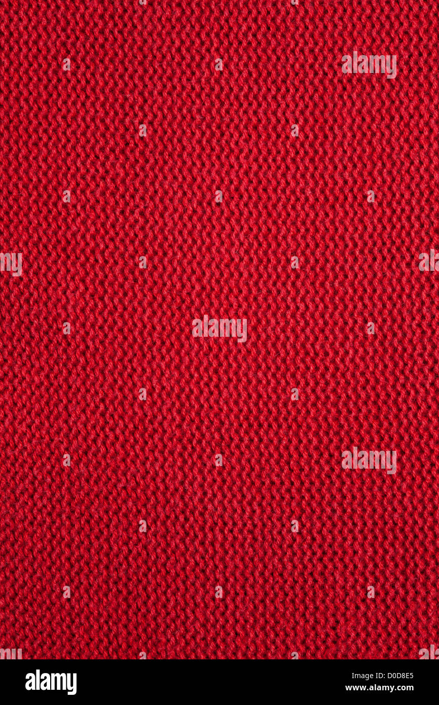 red wool background, woven natural regular texture Stock Photo - Alamy