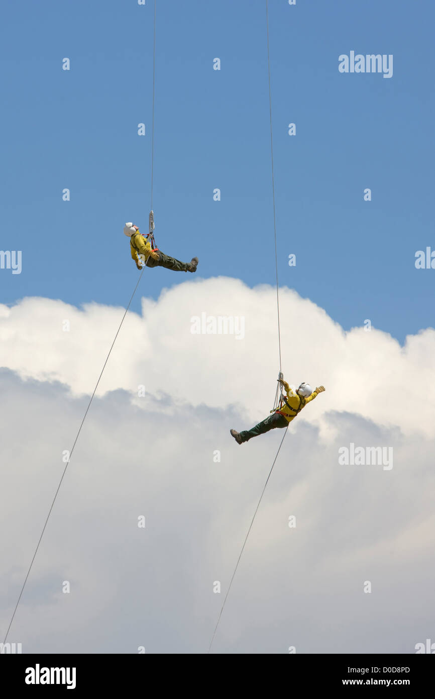 Dangling in Space Stock Photo - Alamy