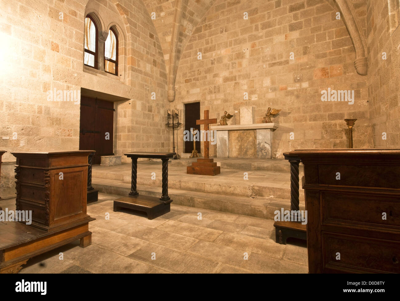 Knights hall old castle hi-res stock photography and images - Alamy