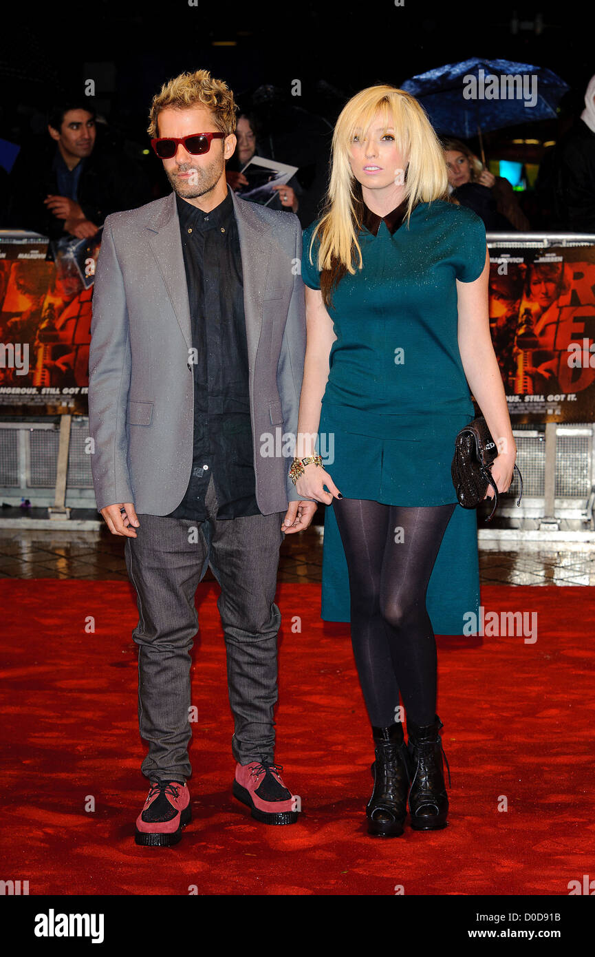 Jules De Marti and Katie White, The UK premiere of 'RED' held at the ...