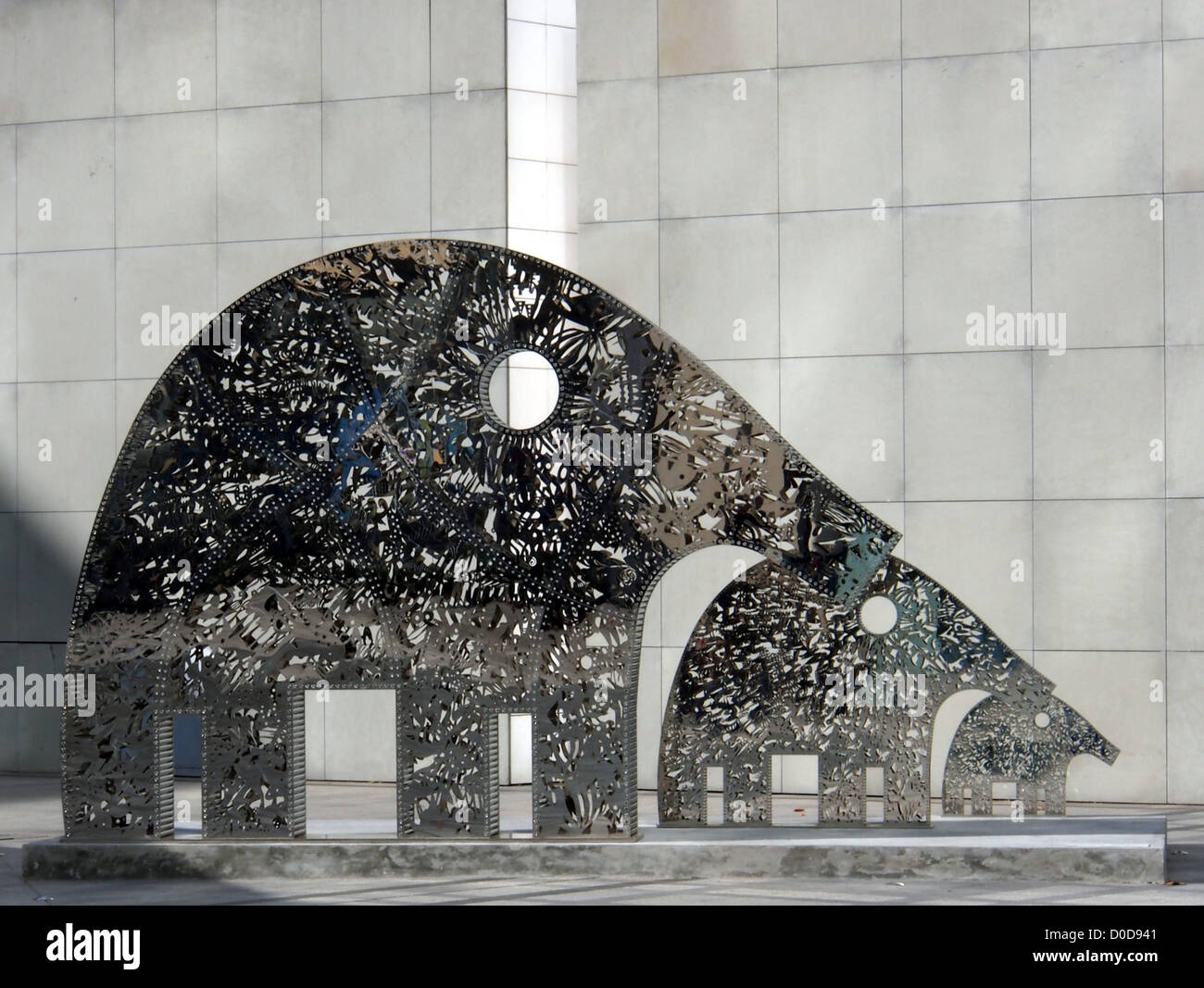 Arabic Elephants near the Arab World Institute Stock Photo - Alamy
