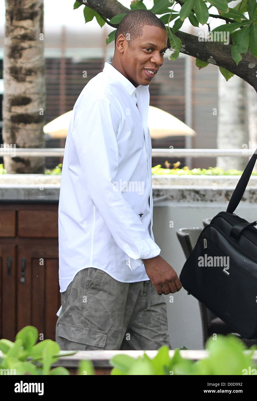Jay-Z at the Setai restaurant Miami, Florida - 19.10.10 Stock Photo - Alamy