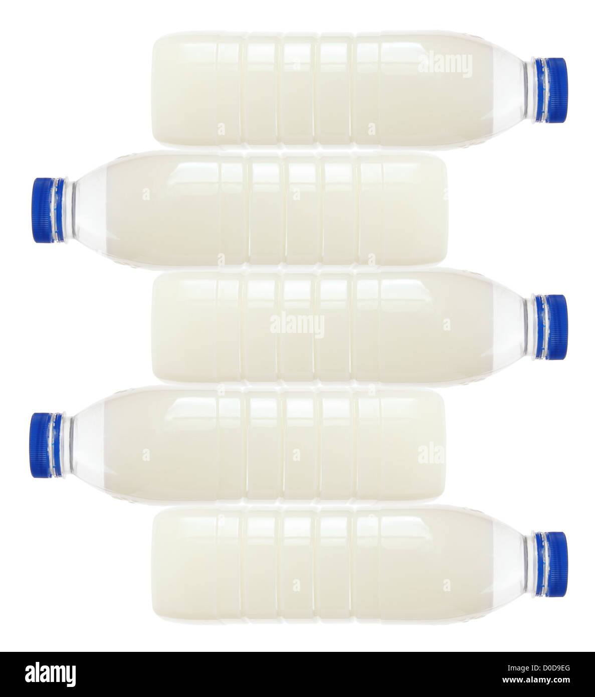 Milk bottles Cut Out Stock Images & Pictures - Alamy