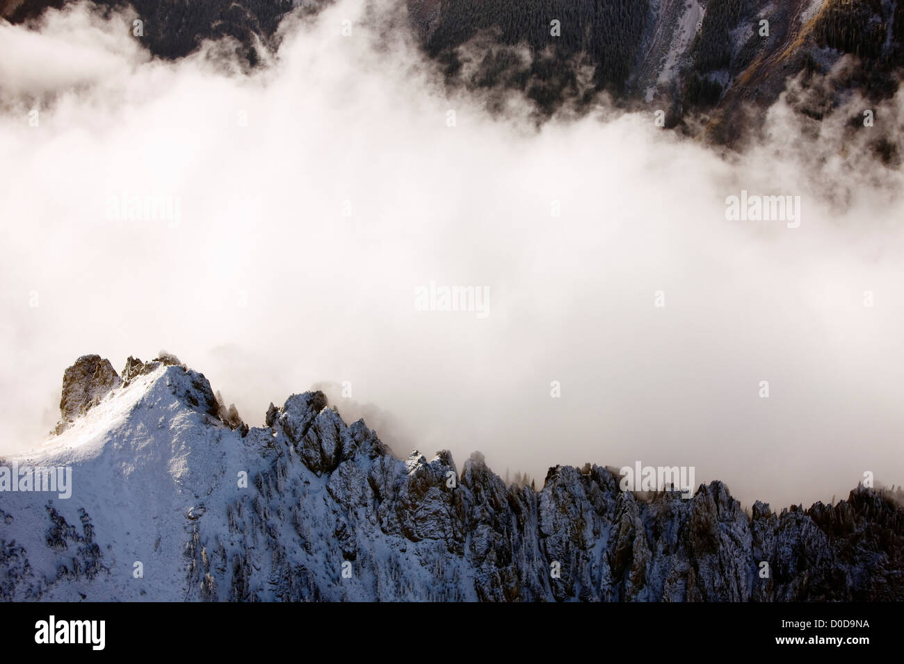 Storm Clearing Over a Ridge Stock Photo - Alamy