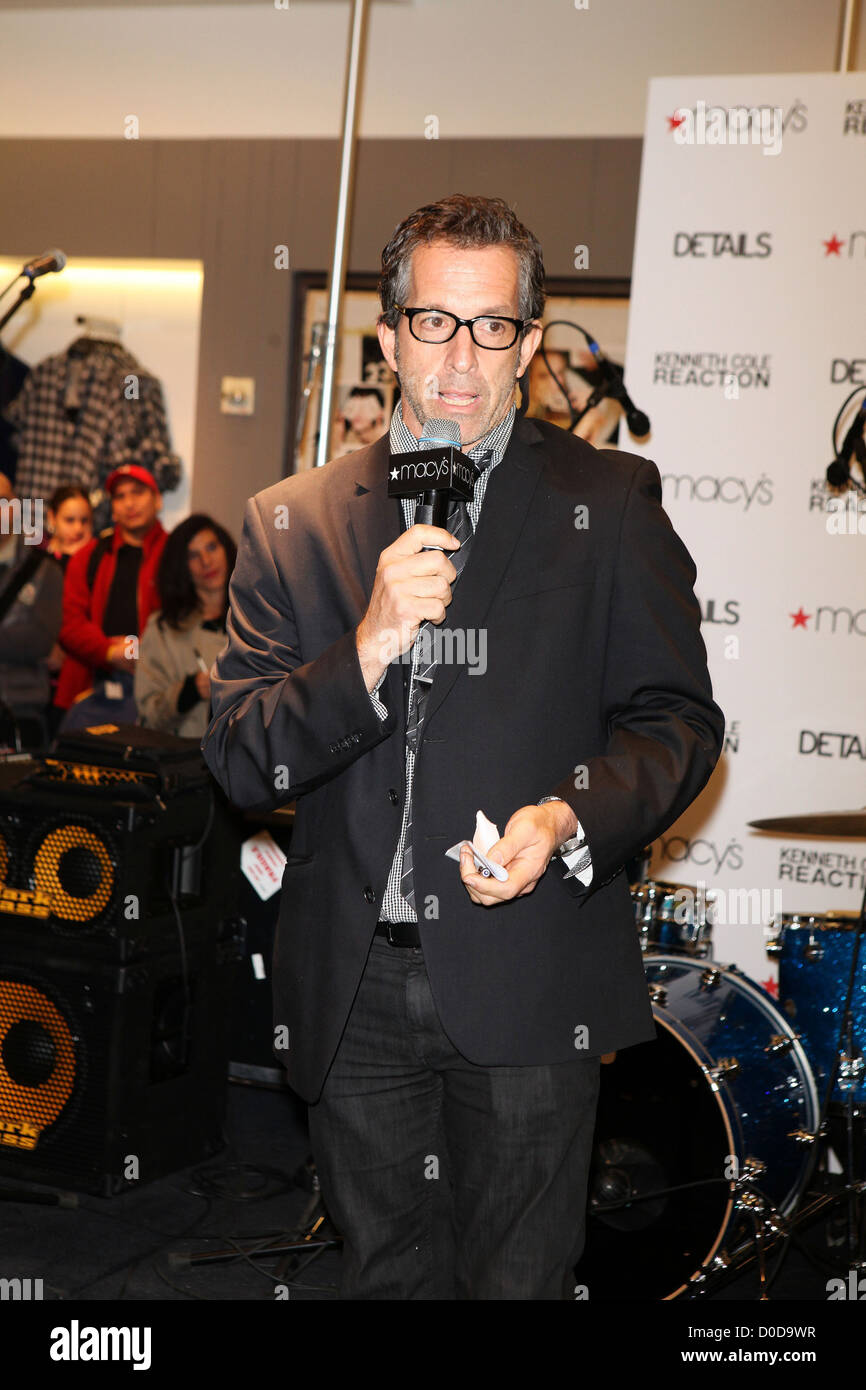 Kenneth Cole Macy's and Details Magazine Welcome Fashion Designer ...