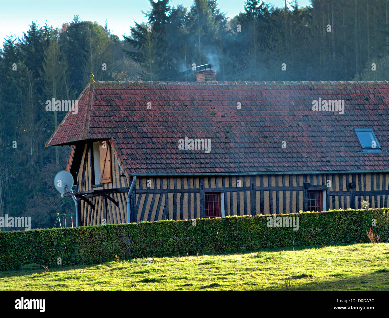 Normandy farmhouse village hi-res stock photography and images - Alamy