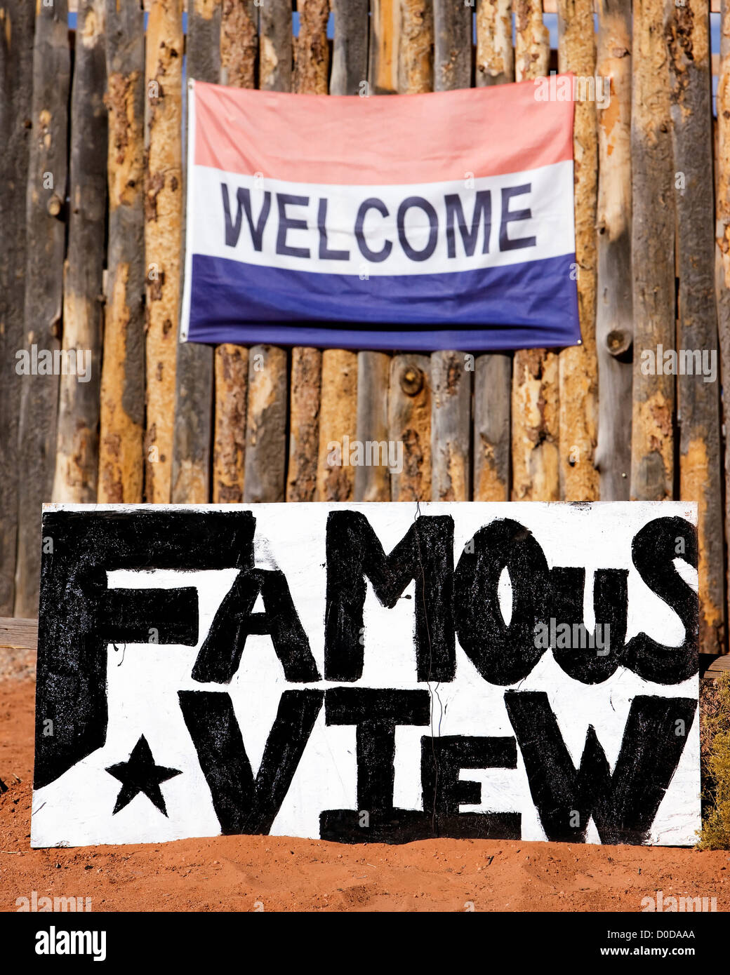 Famous View Sign Stock Photo - Alamy