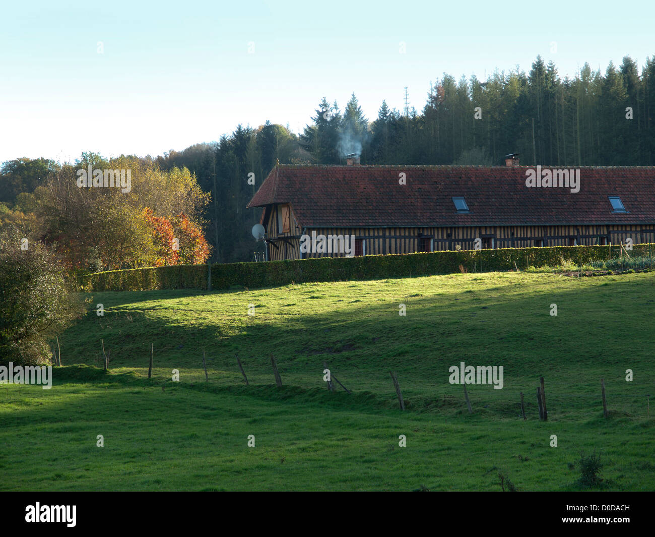 Country living in Normandy,France Stock Photo - Alamy