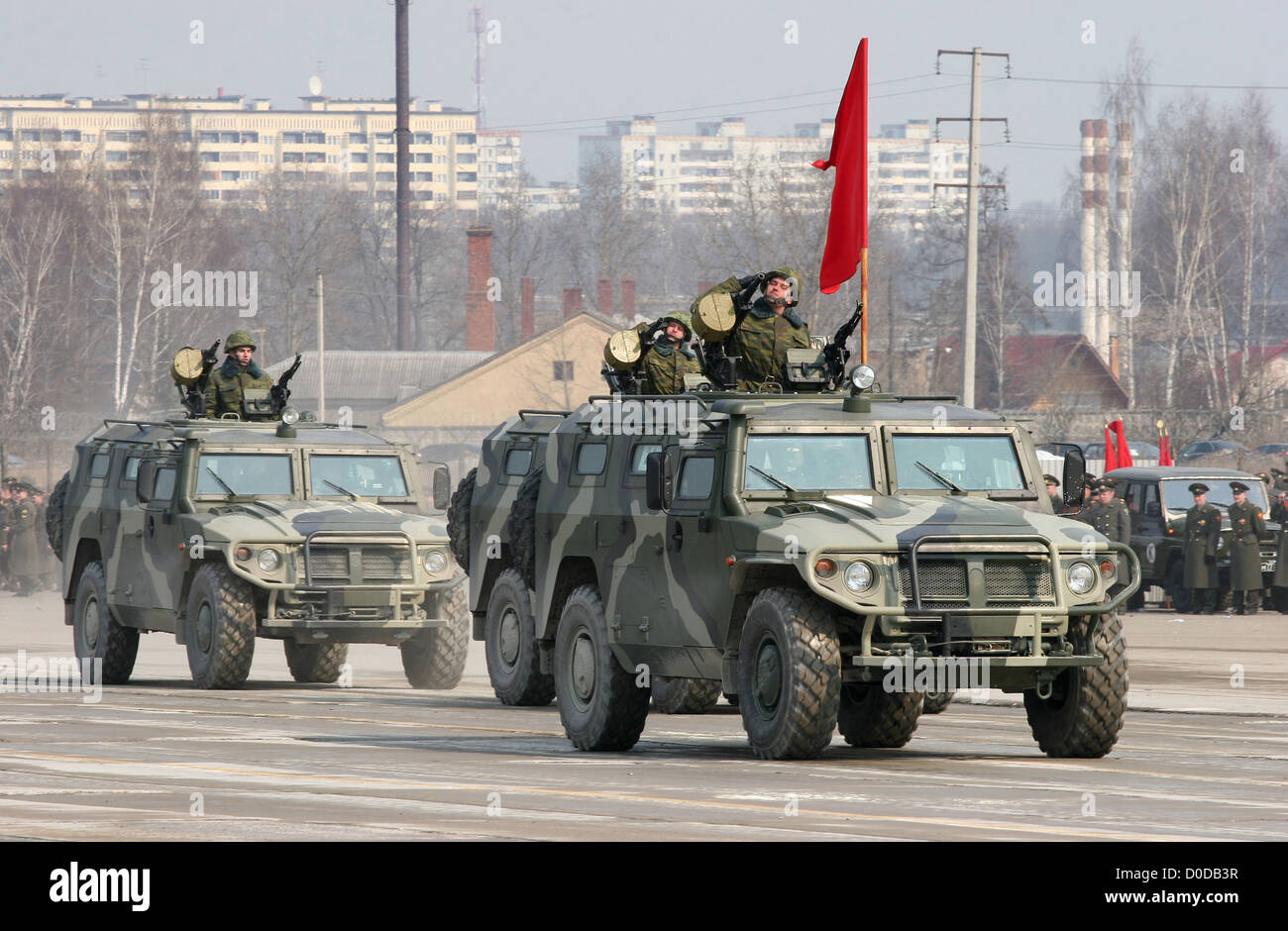The GAZ-2975 Tiger is a Russian high-mobility military armoured vehicle ...