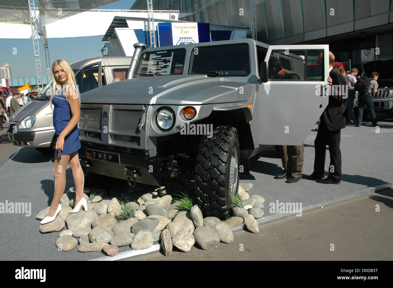 The GAZ-2975 Tiger is an high-mobility military armoured vehicle ...