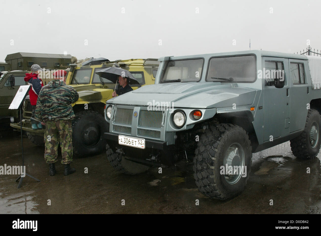 The GAZ-2975 Tiger is an high-mobility military armoured vehicle ...