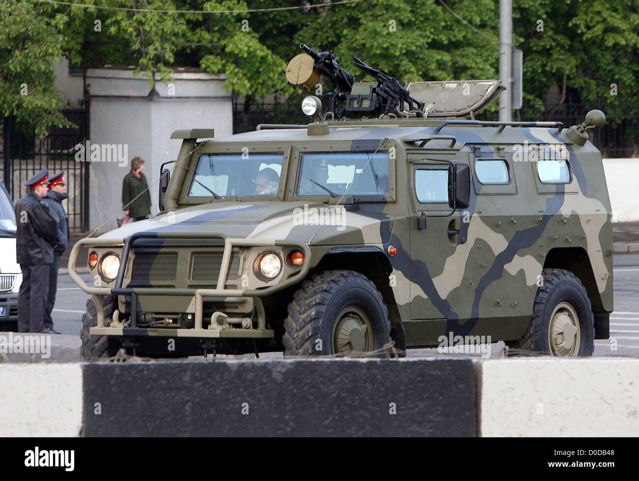 The GAZ-2975 "Tiger" is a Russian high-mobility military armoured ...