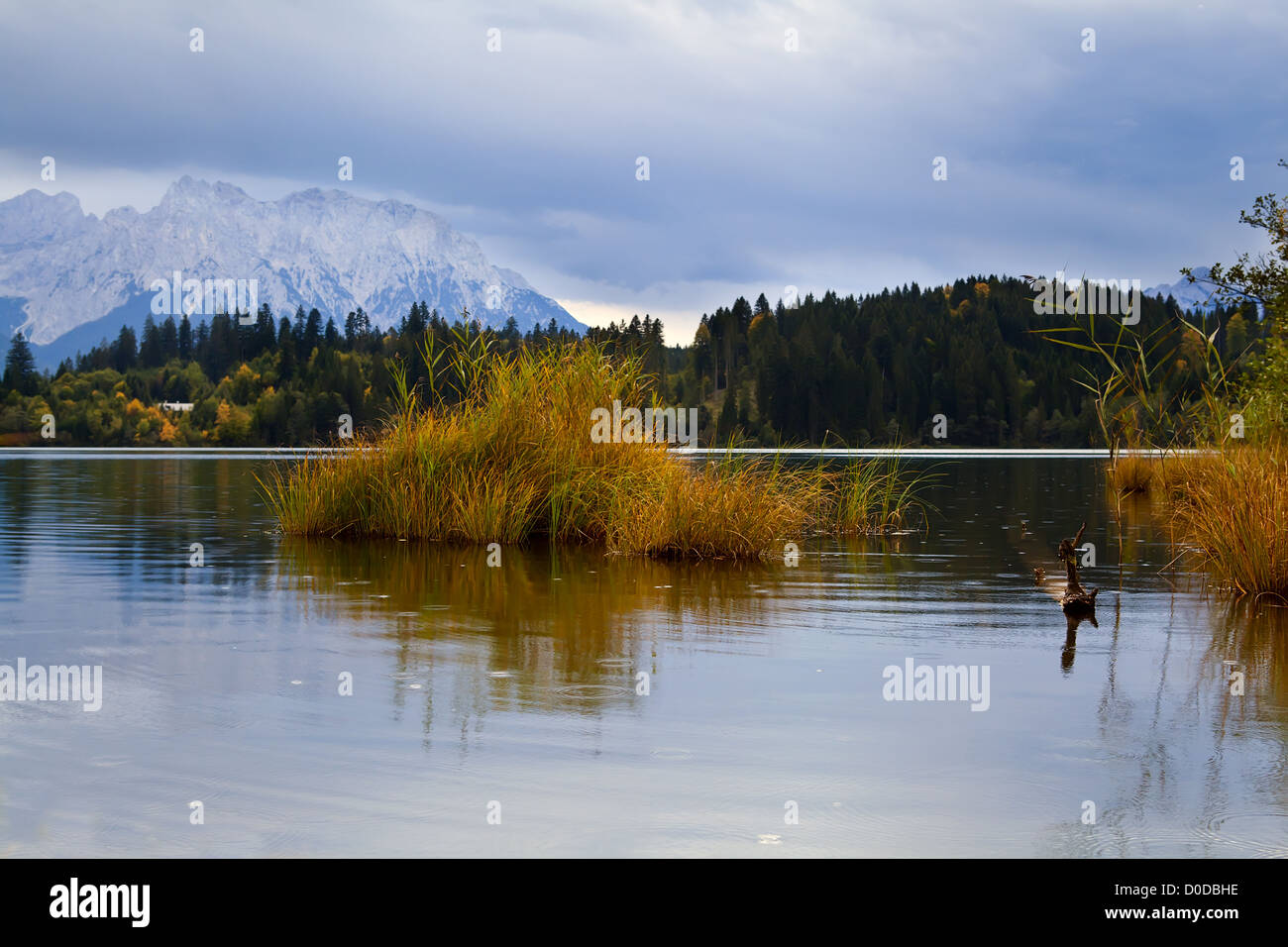 Raining into lake hi-res stock photography and images - Alamy