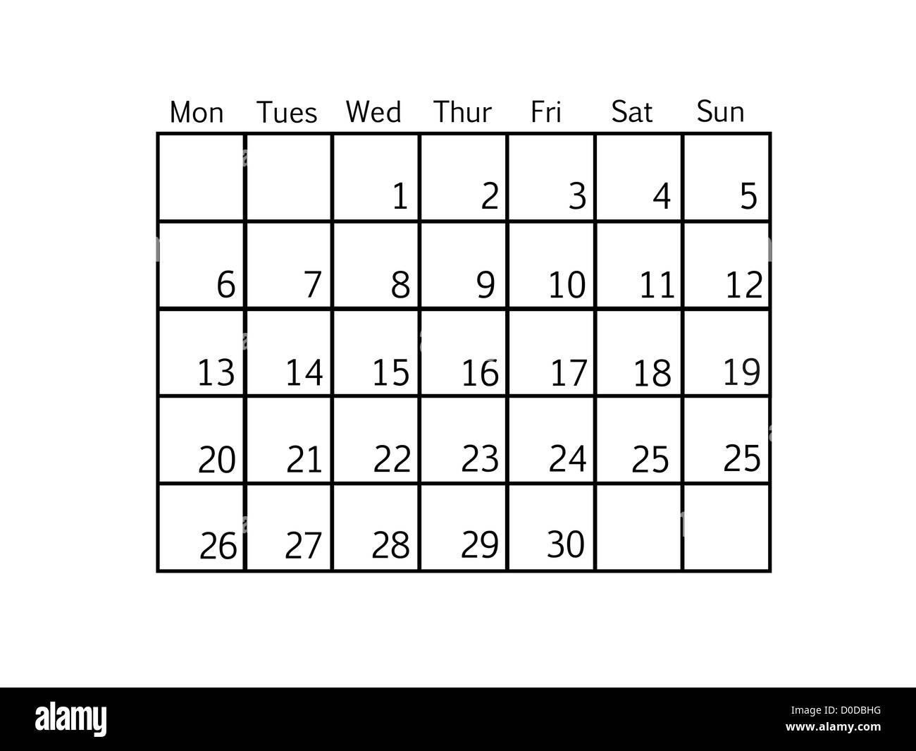 Calander background Black and White Stock Photos & Images - Alamy