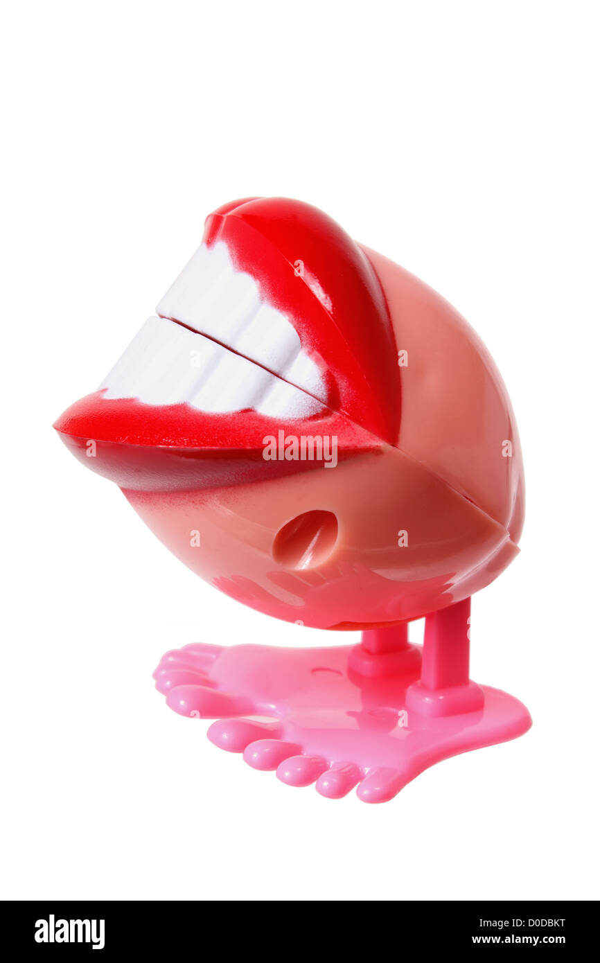 Chattering Teeth Toy Stock Photo - Alamy