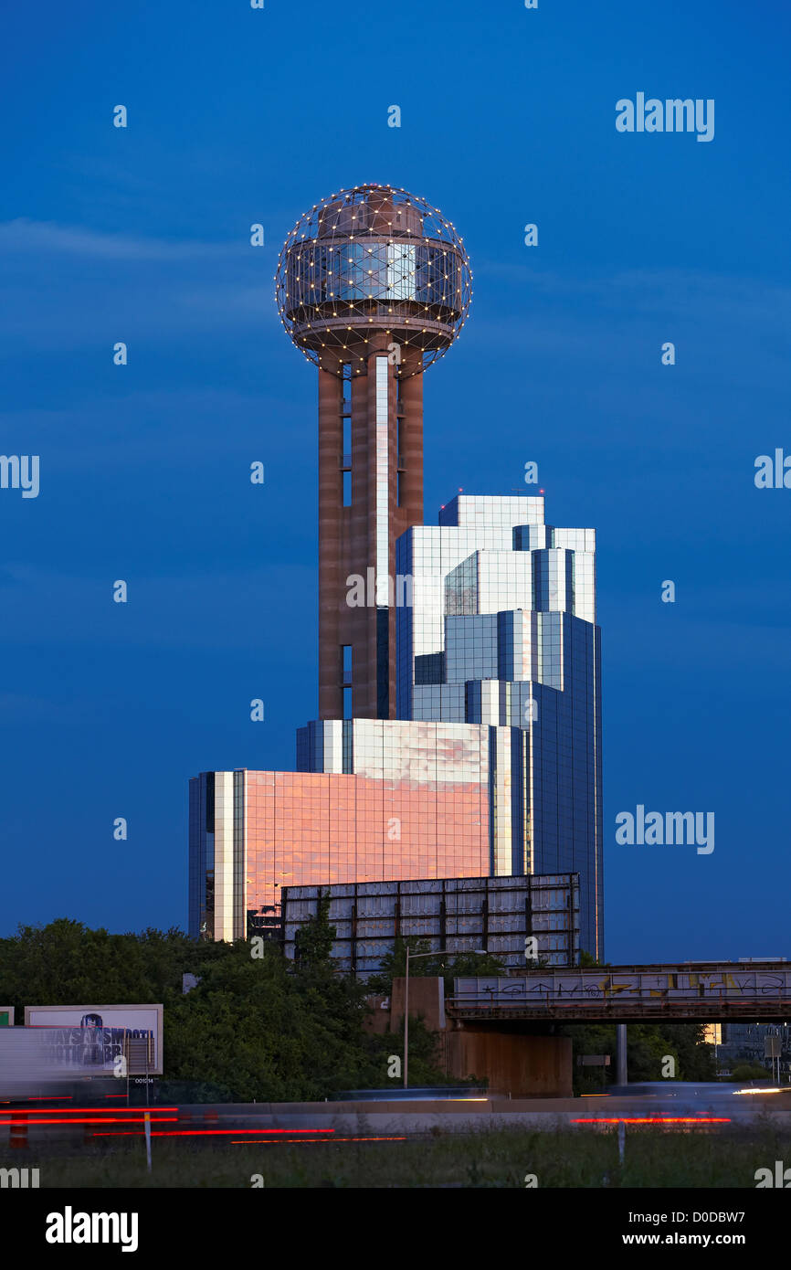 The Reunion Tower Stock Photo - Alamy