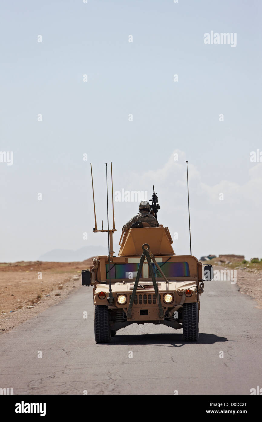 Humvee En Route to Bagram Air Field Stock Photo - Alamy