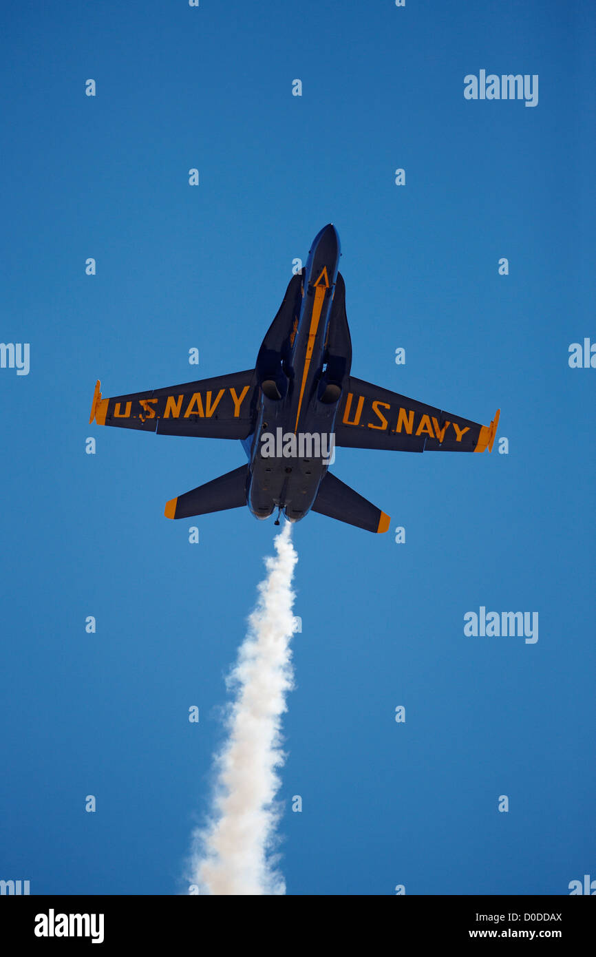 A Blue Angels Jet Stock Photo - Alamy
