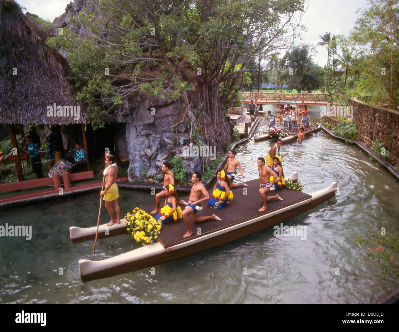 Polynesian Cultural Center Canoe Pageant
