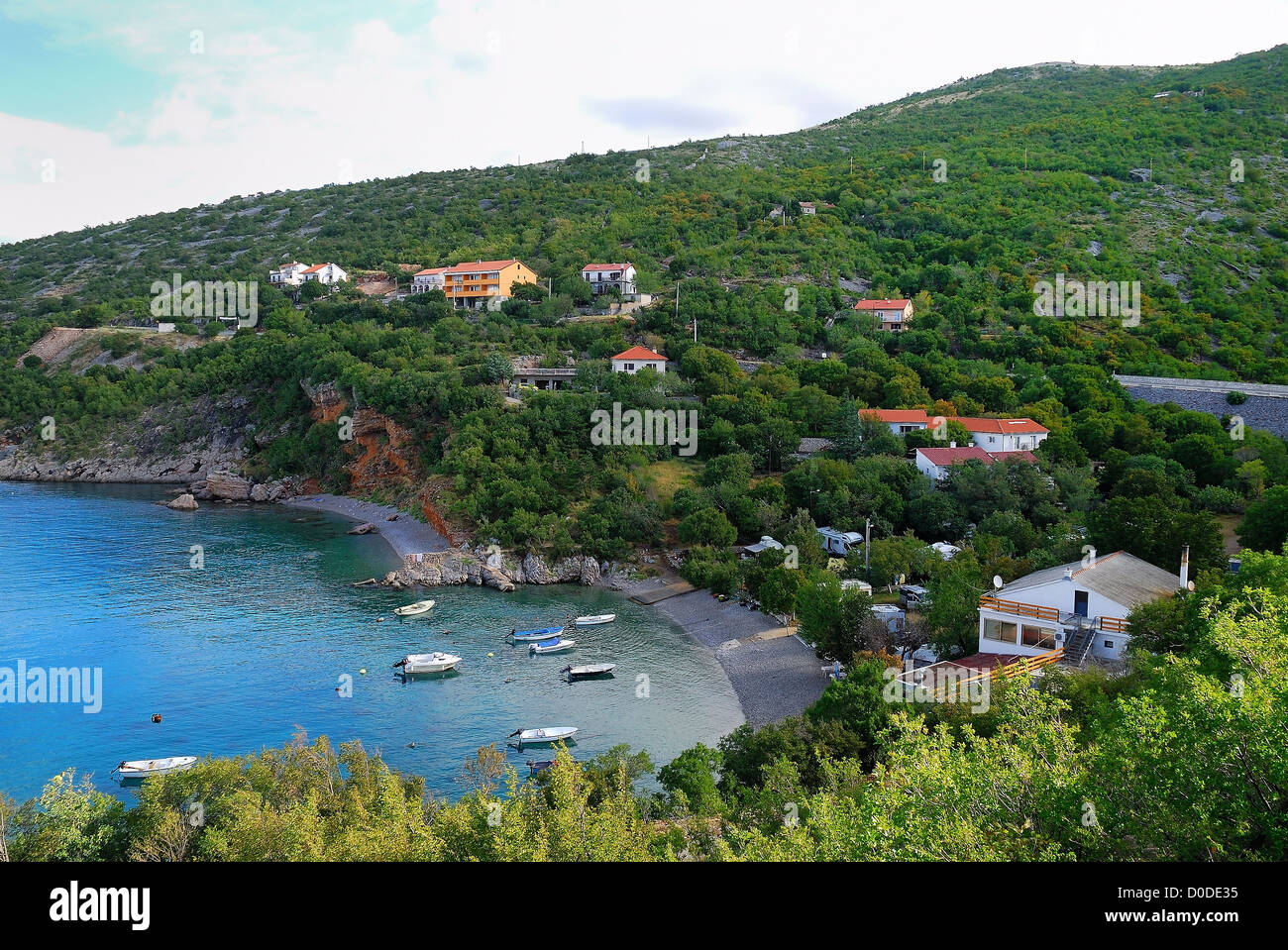 Croatia, Senj : Bunica beach Stock Photo - Alamy