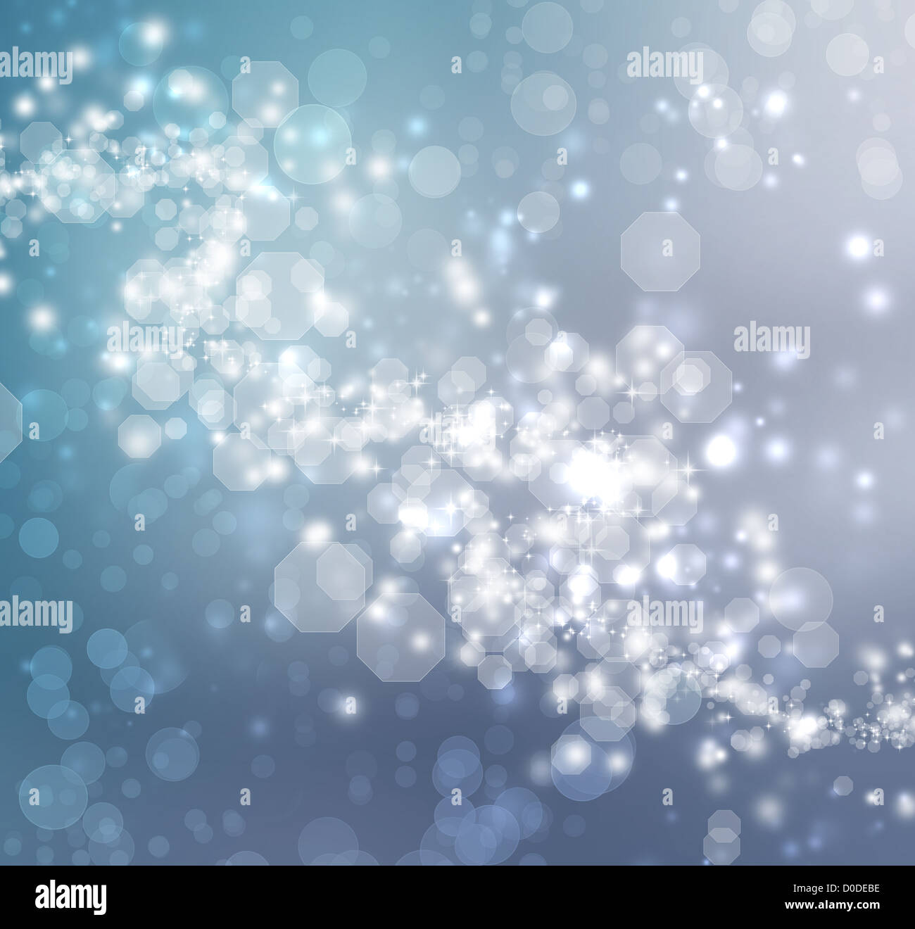 Blue Colored Abstract Lights Background Stock Photo - Alamy