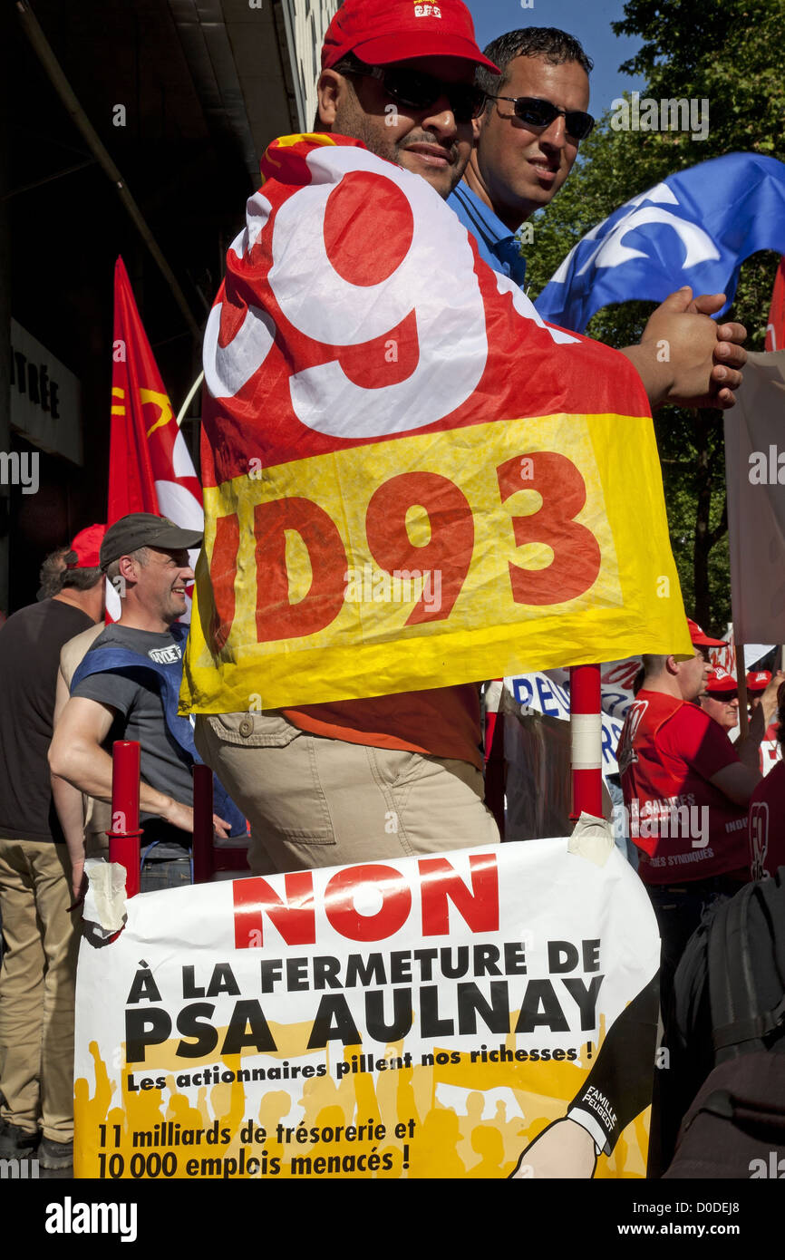 Demonstration peugeot hi-res stock photography and images - Alamy