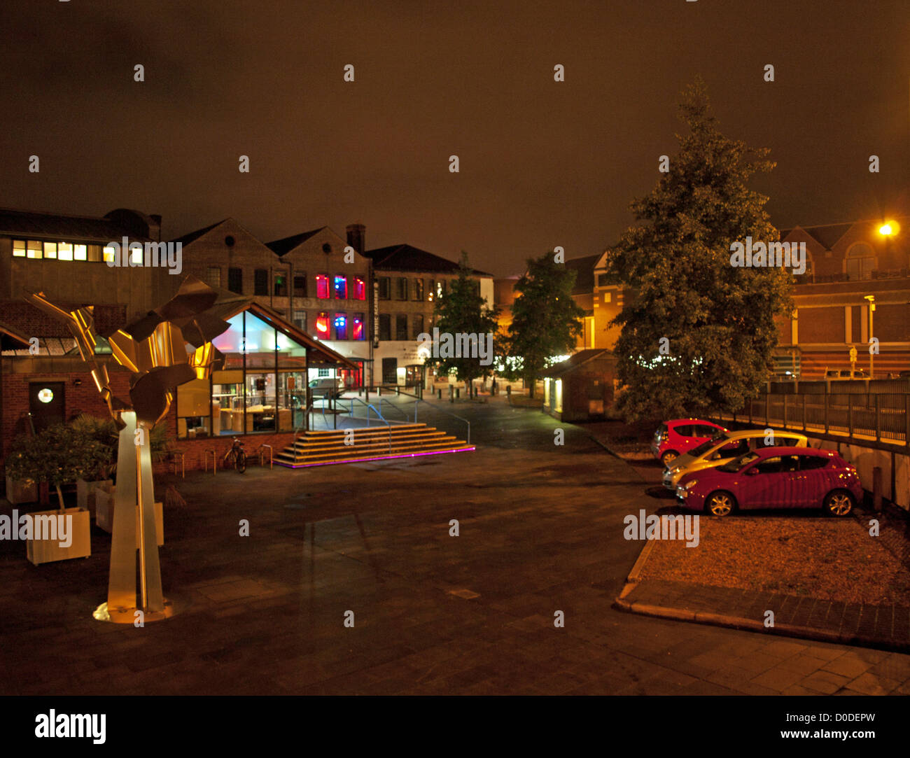 The Electric Theatre at night showing the Academy of Contemporary Music ...