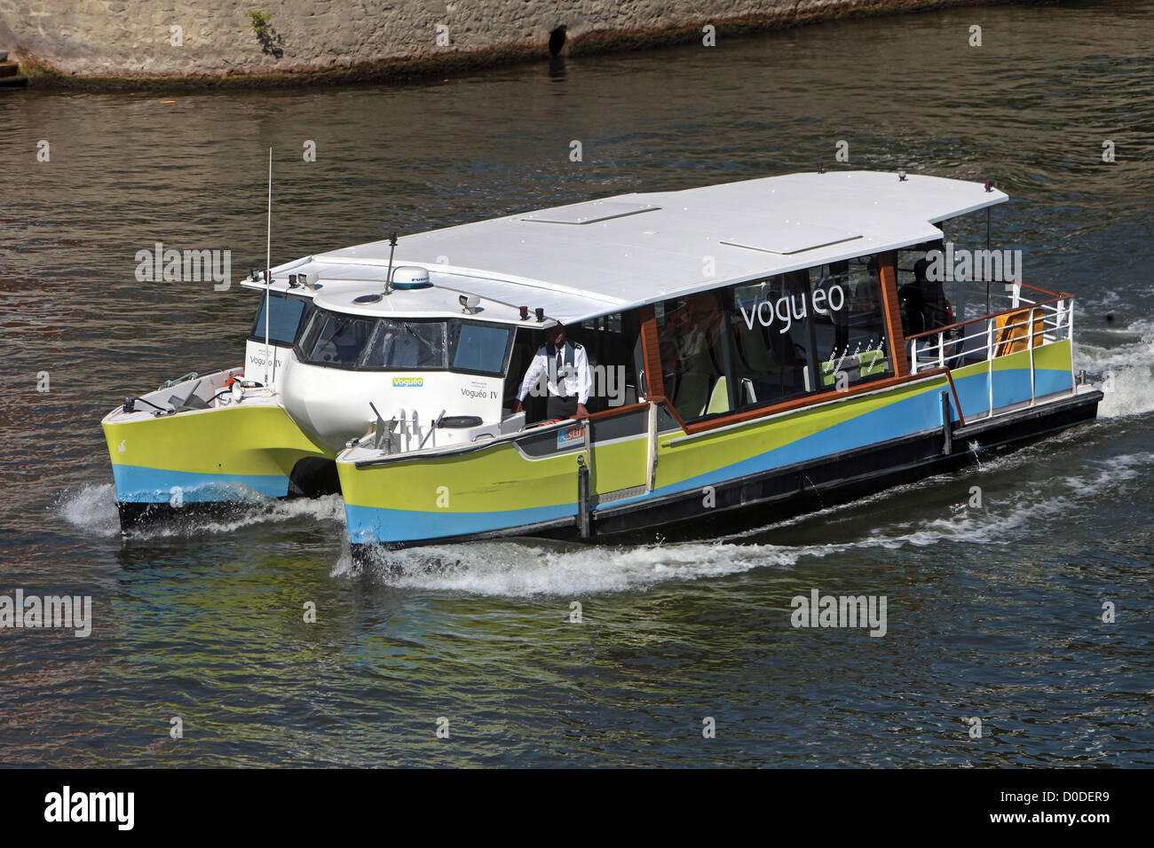 River boat shuttle seine river hi-res stock photography and images - Alamy