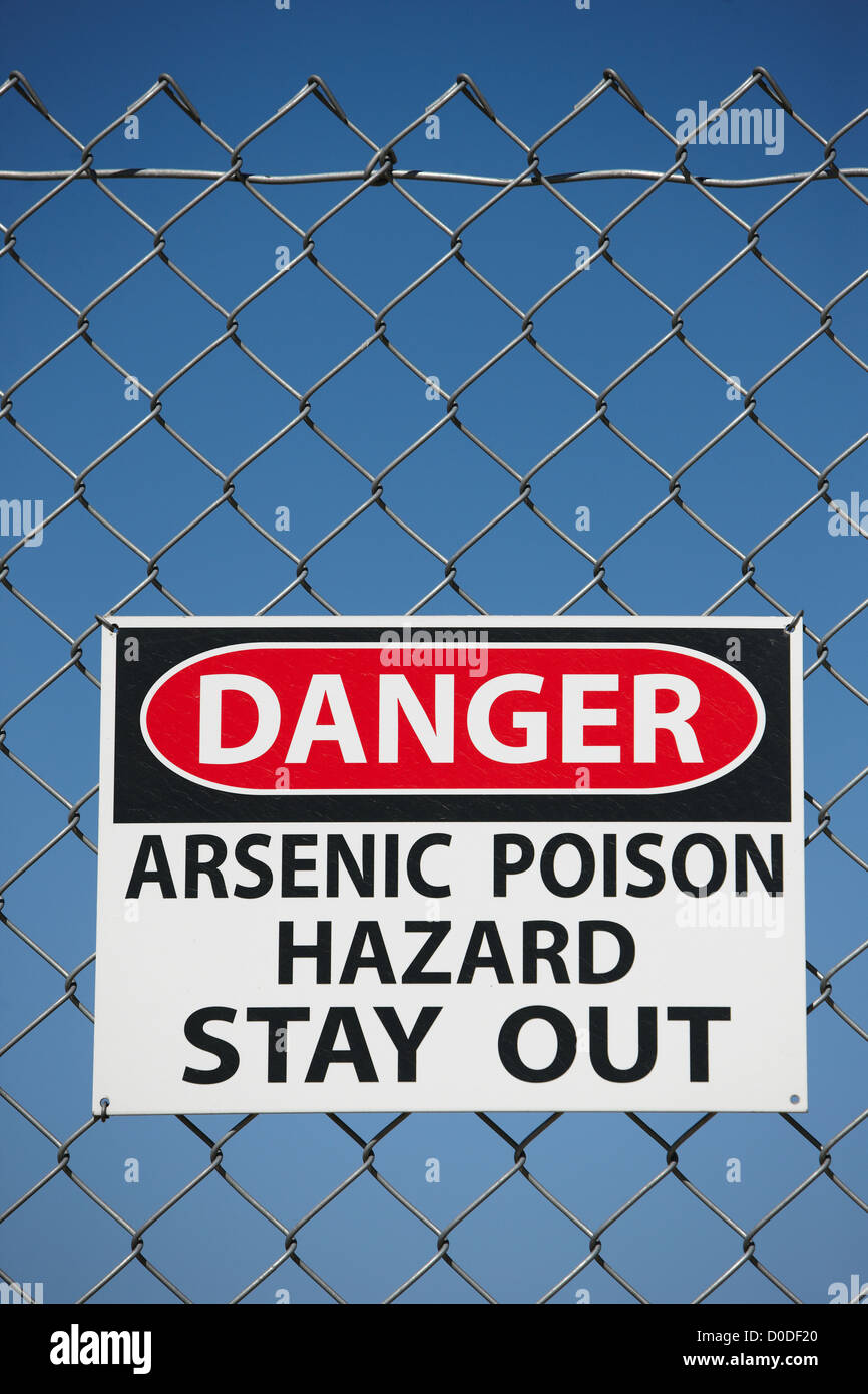 Arsenic Poisoning Warning