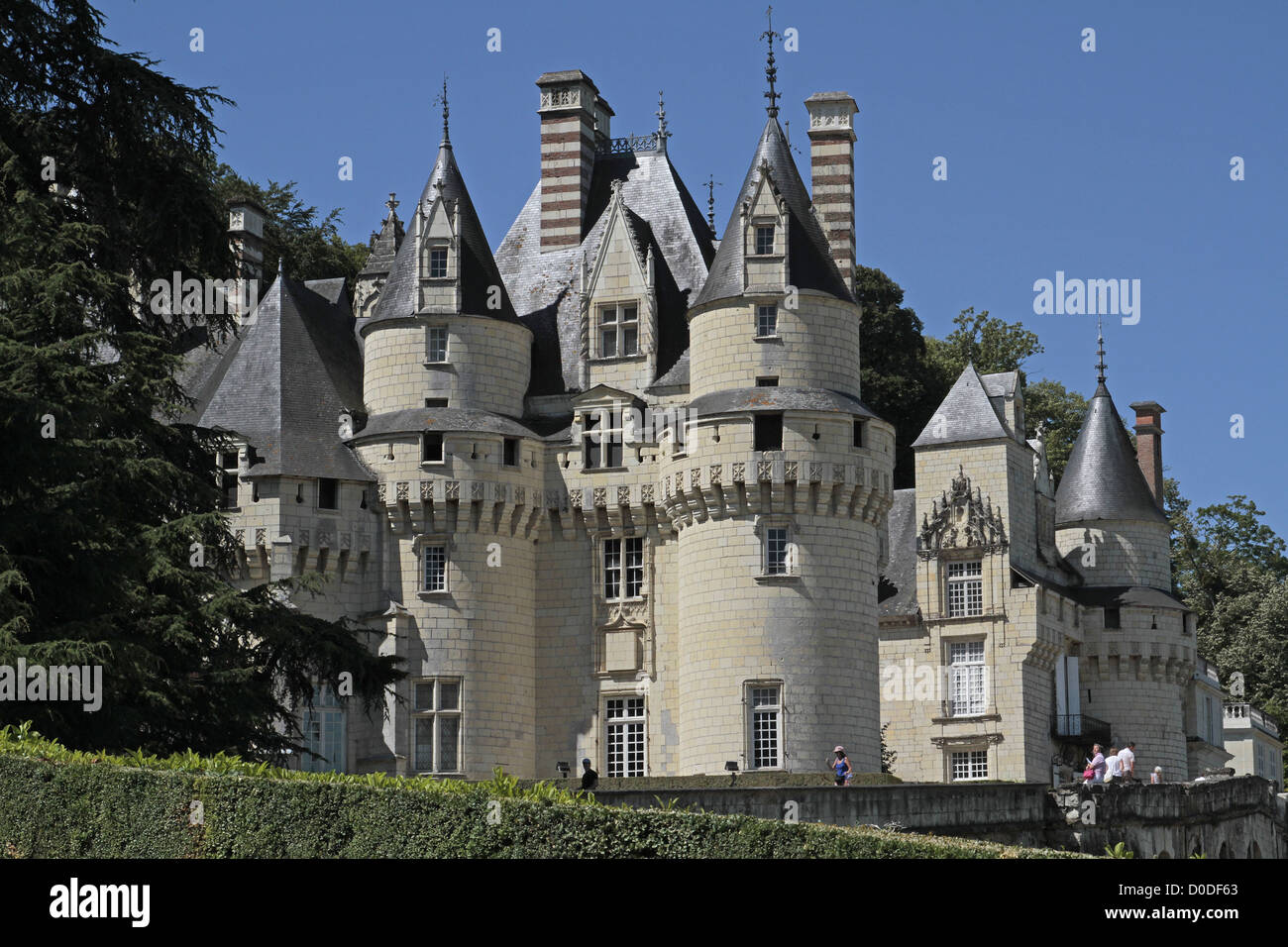 CHATEAU D'USSE BUILT BETWEEN 15TH 17TH CENTURIES MODEL FOR SLEEPING ...