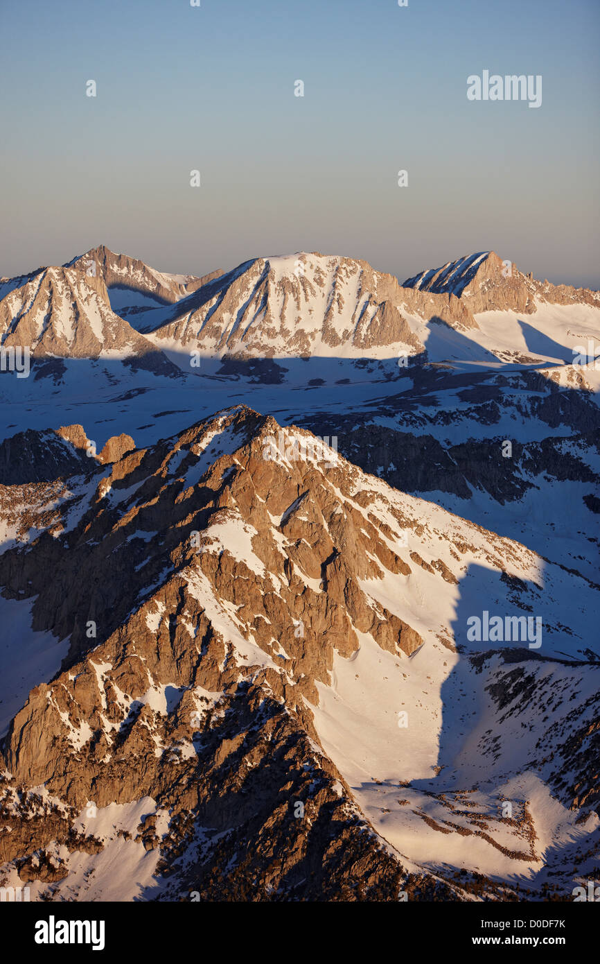 Aerial view sawtooth mountain range hi-res stock photography and images ...