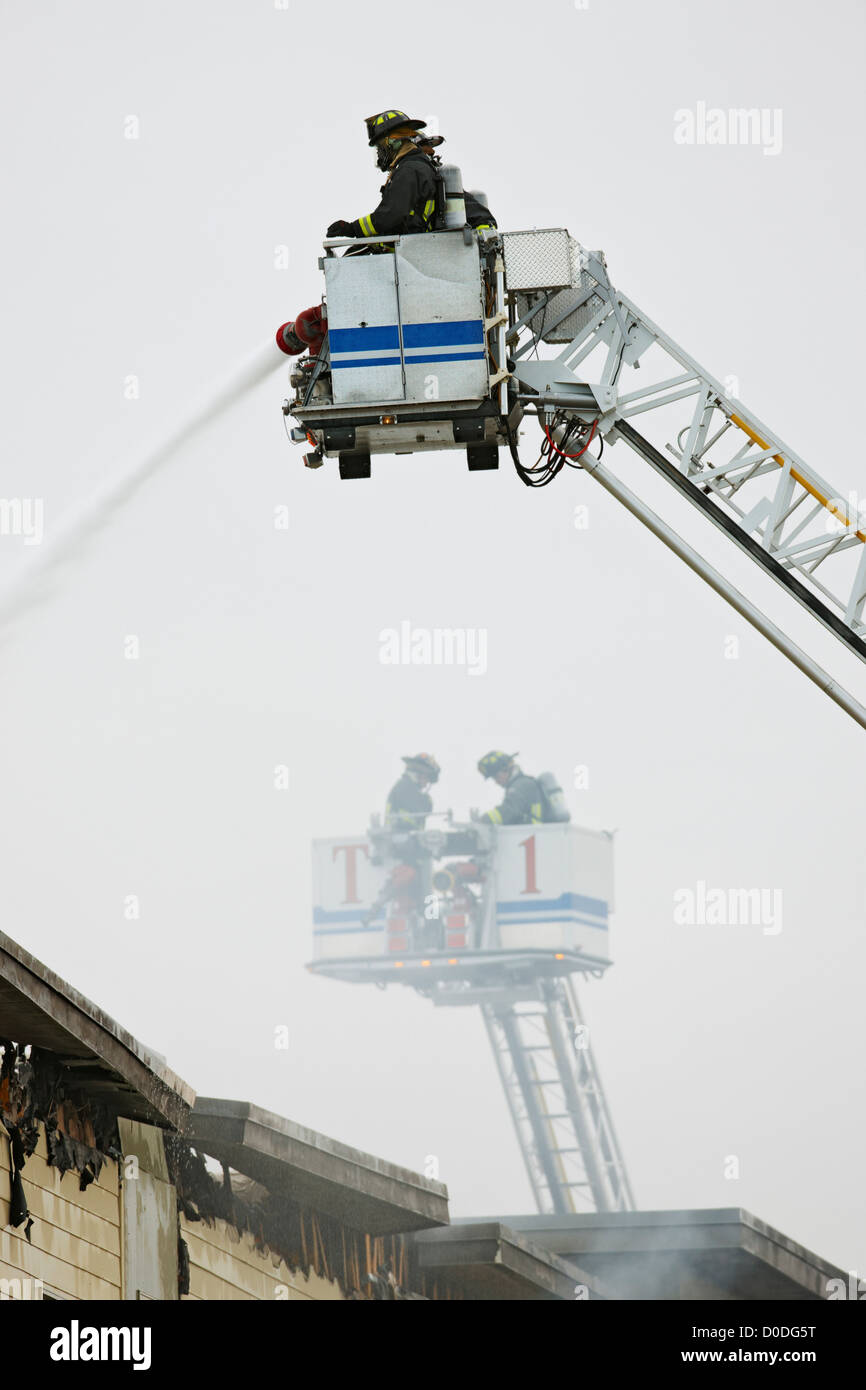 Fire inside building hi-res stock photography and images - Alamy