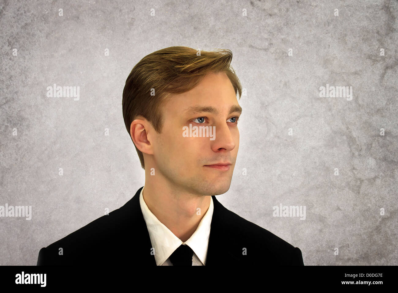 Boy black suit hi-res stock photography and images - Alamy