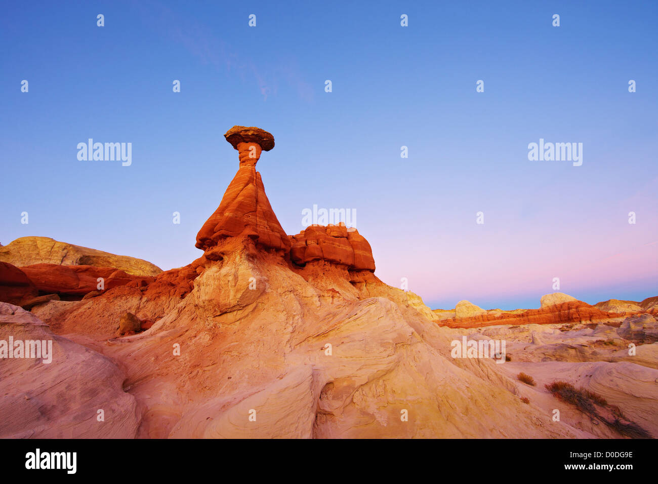 Toadstool Rock Formation Stock Photo - Alamy