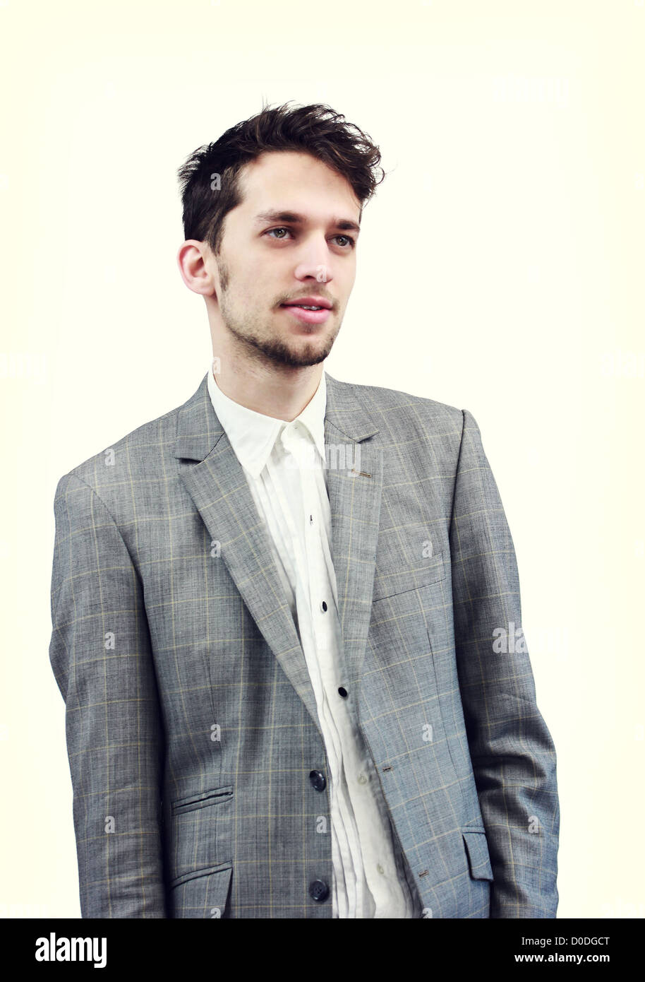 Handsome man vintage studio hi-res stock photography and images - Alamy