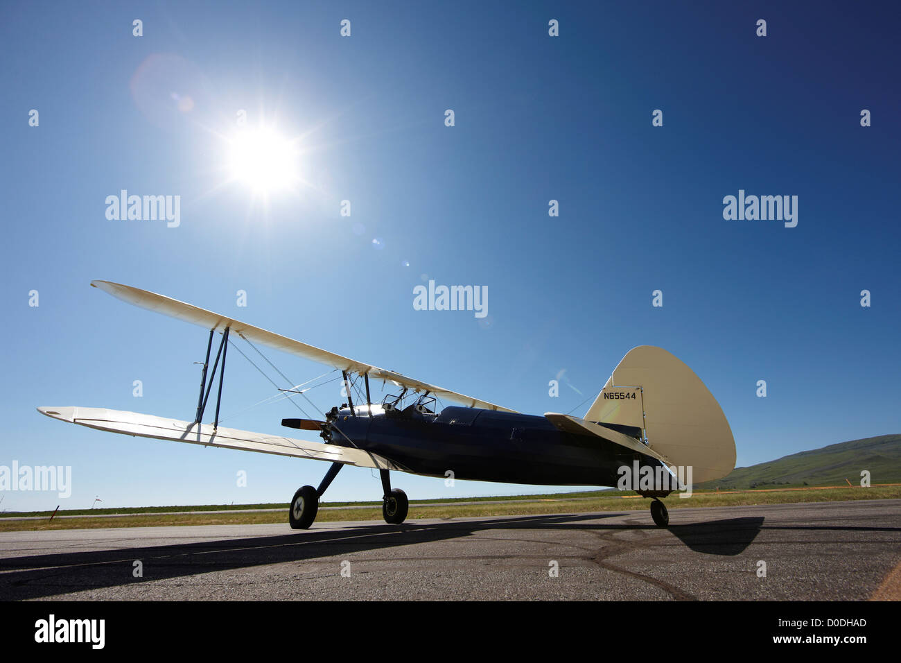 Stearman biplane rudder hi-res stock photography and images - Alamy