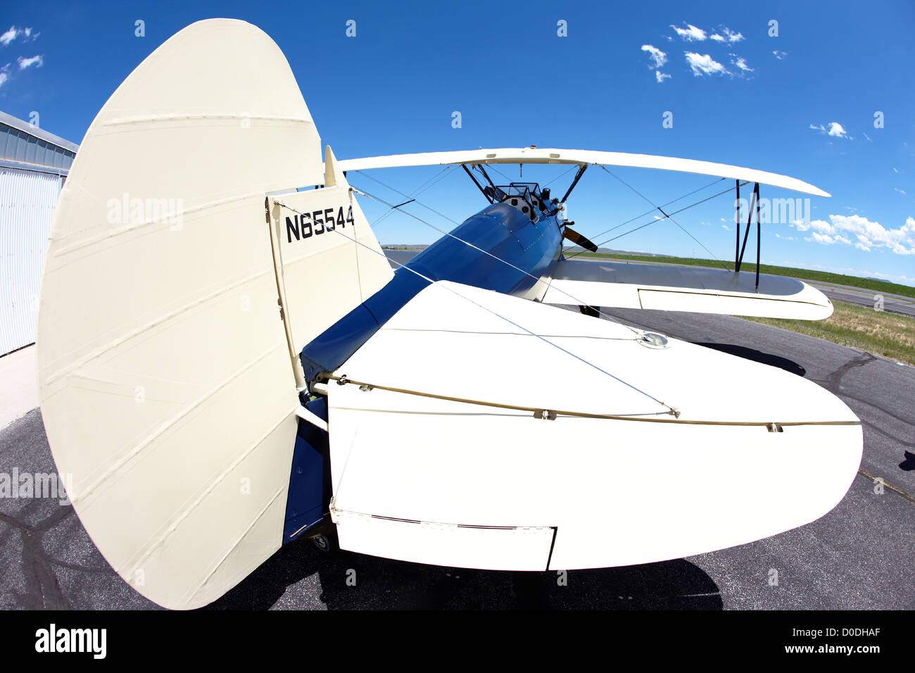 Stearman biplane rudder hi-res stock photography and images - Alamy