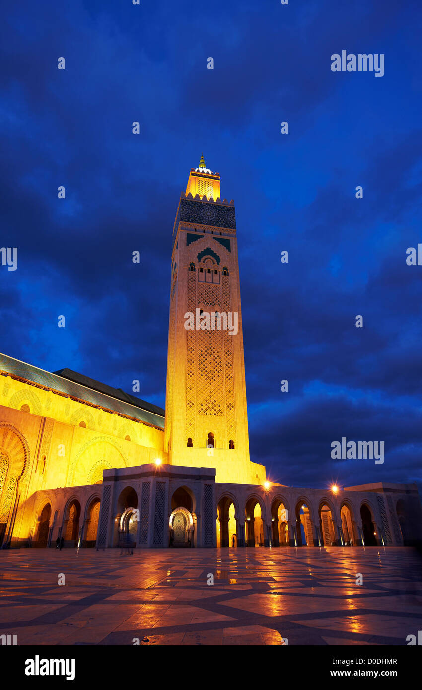 Minaret Hassan II Mosque one world's highest minarets highest human ...
