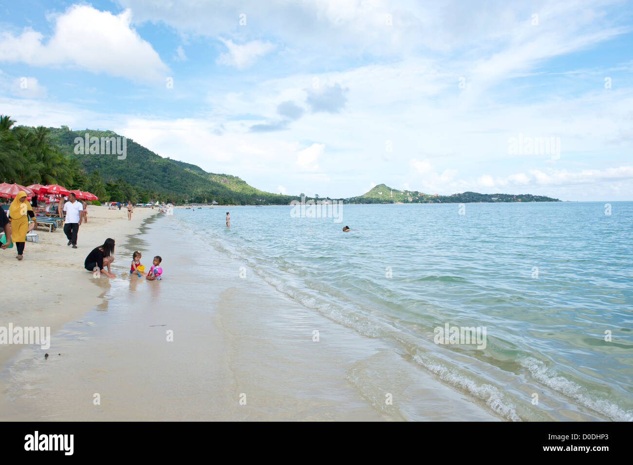 Thailand koh samui ban lamai beach hi-res stock photography and images ...