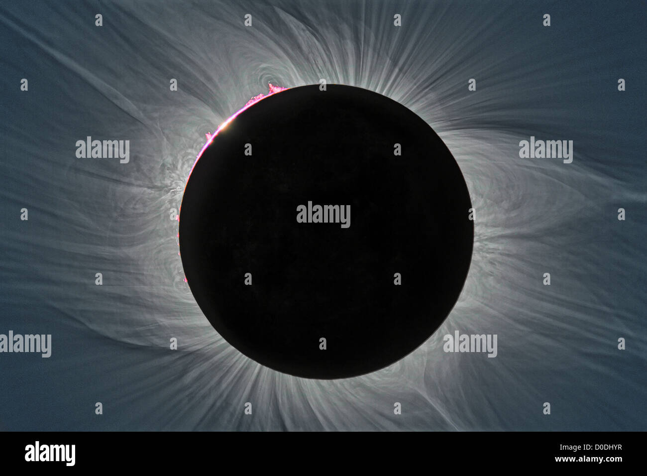 Total Solar Eclipse Stock Photo - Alamy