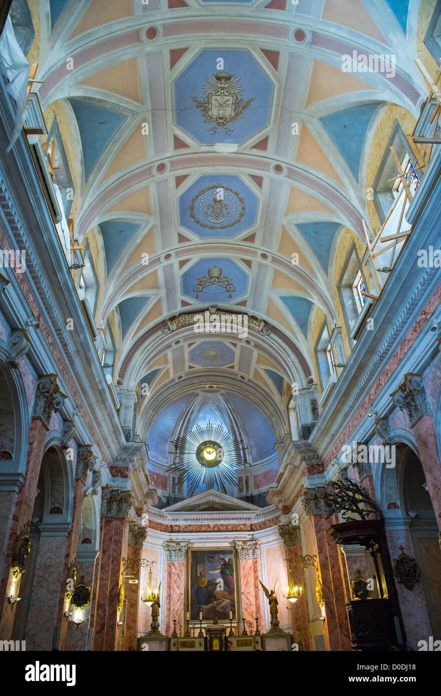 The interior of St. Peter's Church in Jaffa , Israel Stock Photo - Alamy
