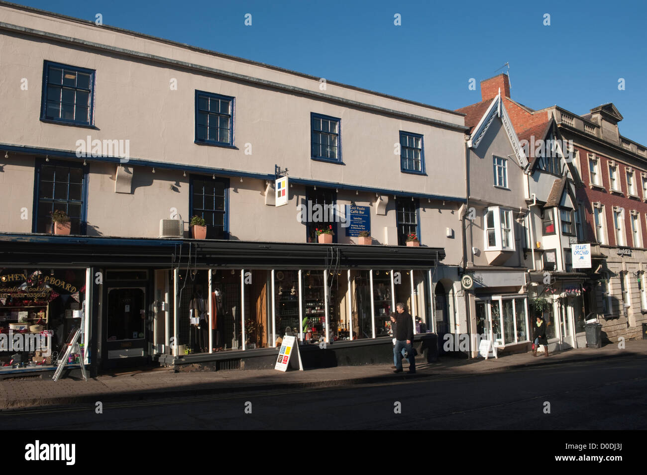 Ledbury High Street Stock Photo - Alamy