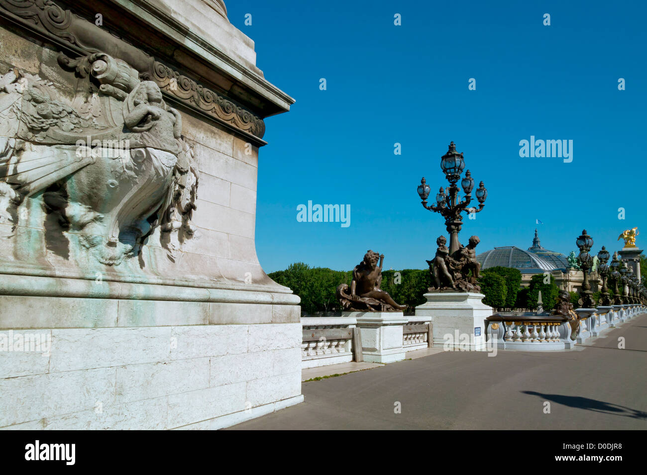 The Alexandre III Bridge, Paris, France Stock Photo - Alamy